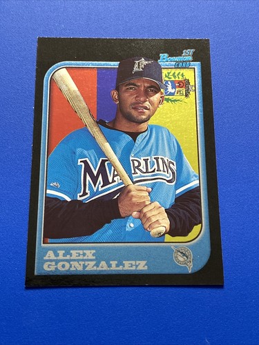 1997 Bowman - International #298 Alex Gonzalez (RC) Rookie Card Marlins ...