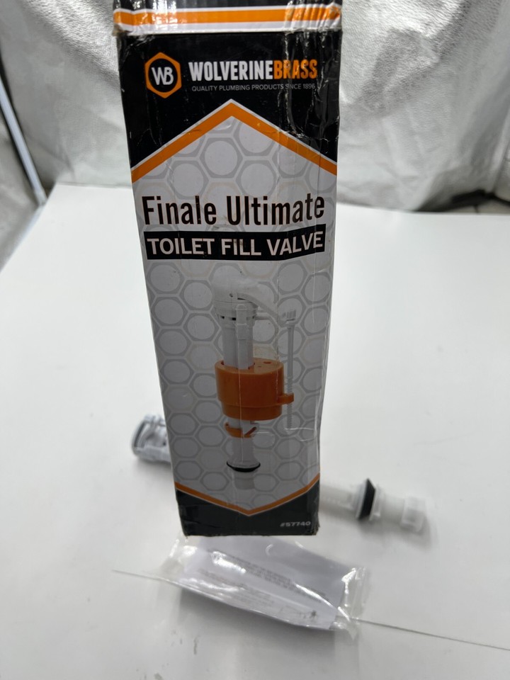 Qty 3 Wolverine Brass Finale Ultimate Toilet Fill Valve 11 × 3 × 3 in ...
