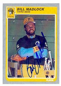 Bill Madlock autographed Baseball Card (Pittsburgh Pirates) 1985 Fleer ...
