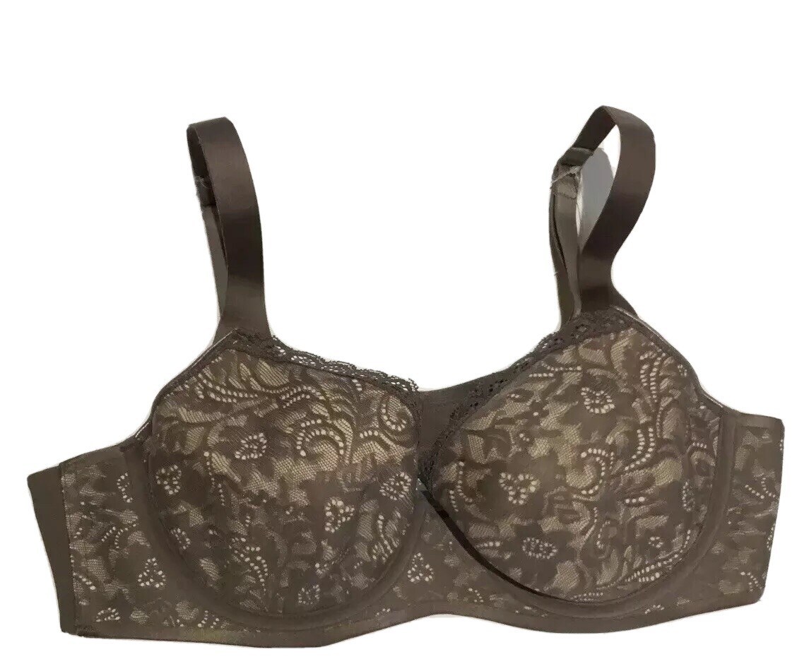 Soma Enticing Lift Balconette Sz. 32D Black Bra Lined Full Coverage ...