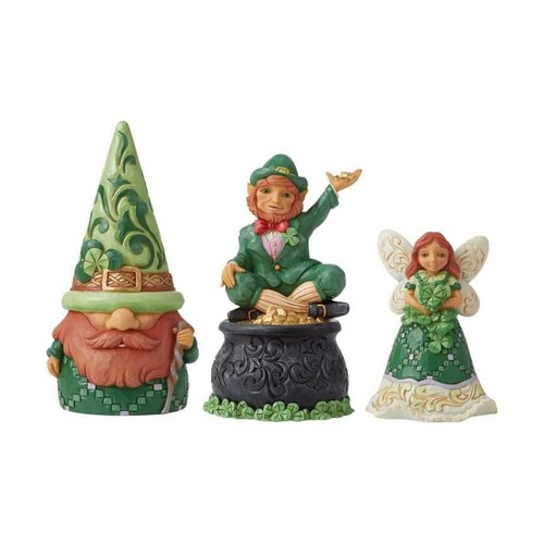Jim Shore Irish Bundle of 3 Fairy, Gnome, Leprechaun 4063259 | eBay