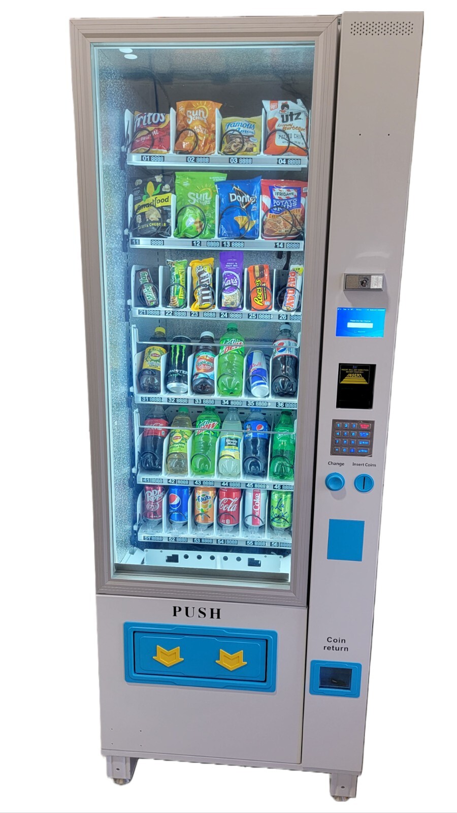 TVC-VC Combo vending machine slim with 1 year warranty BEST VALUE ON ...