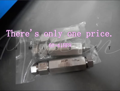 60-41HF9 Ultra High Pressure Check Valve 60000PSI High Pressure HIP ...