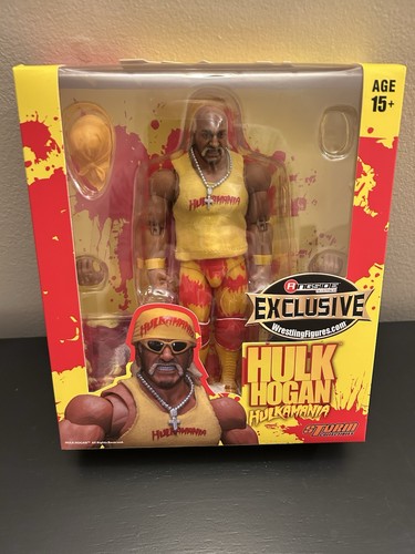 Hulk Hogan Yellow Shirt Storm Collectibles Ringside Exclusive Action ...