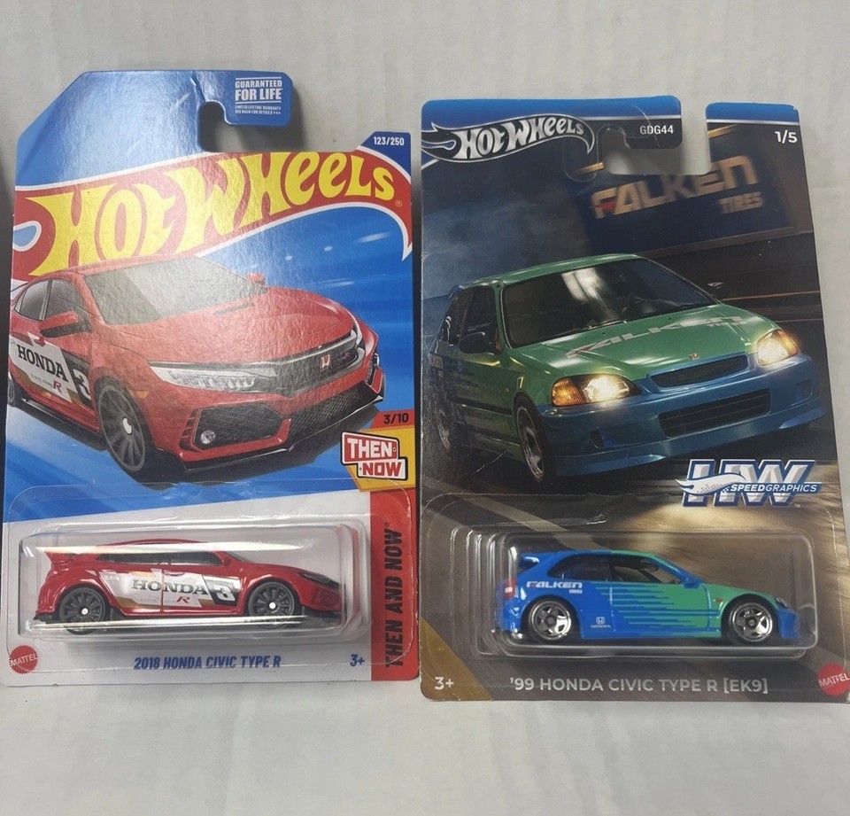 JDM Hot Wheels (Lot of 4) all Honda Civics | eBay