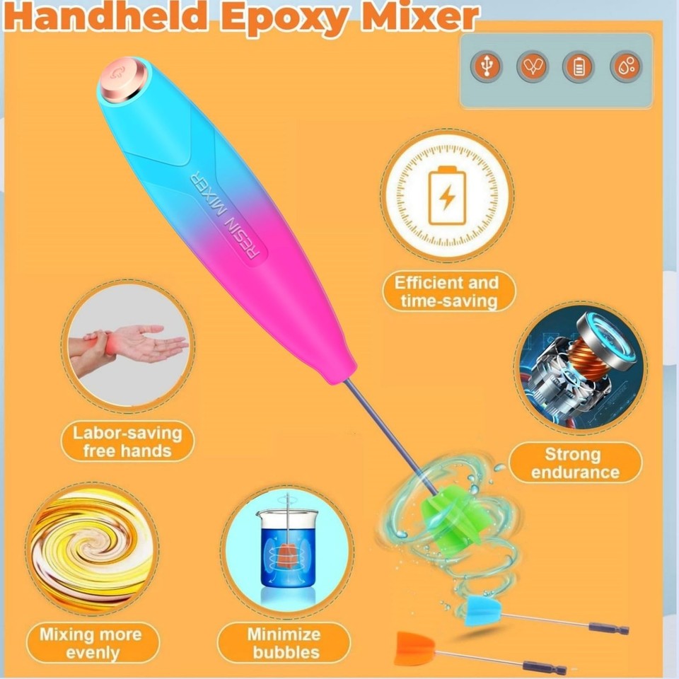 Epoxy Resin Mixer,Paint Mixer,Electric Stirrer Resin Mixer for ...