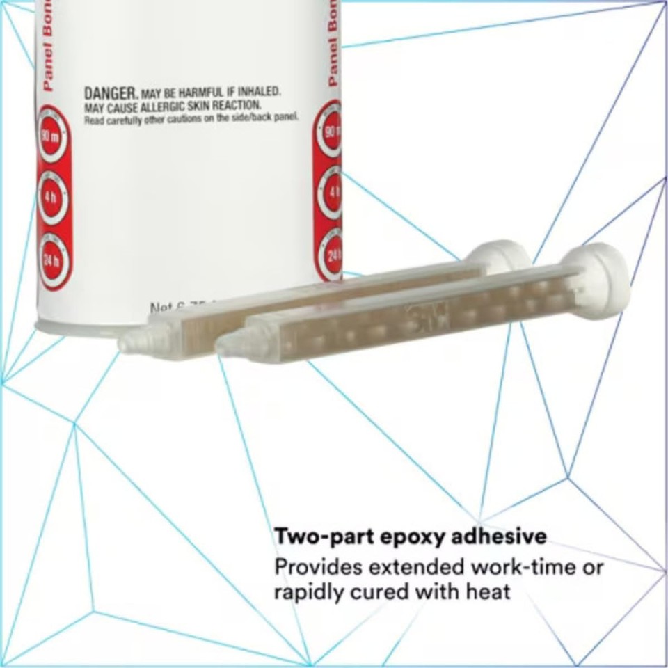 4 Pcs 3M Panel Bonding Adhesive 08115, OEM Recommended Two-Part Epoxy ...