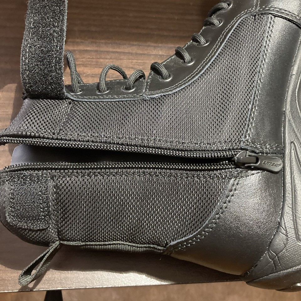 BATES Breathable Tactical Combat Men's Boots Side Zip Lightweight NWB ...
