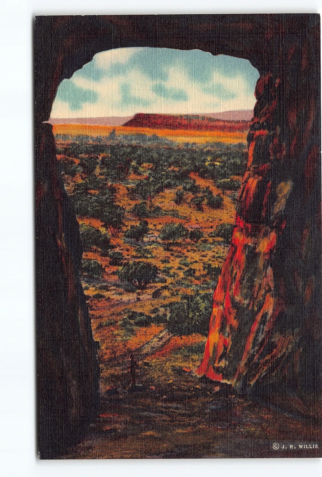 Kit Carsons Mammoth Cave Gallup NM Linen Postcard Vtg Unposted | eBay