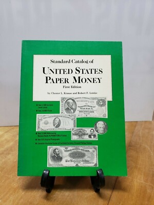 Standard Catalog United States Paper Money 1st Edition Krause Lemke (FC ...