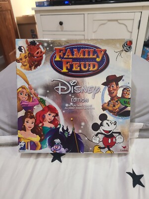 FAMILY FEUD Disney Edition Board Game - Family Game - NEW OPEN BOX | eBay