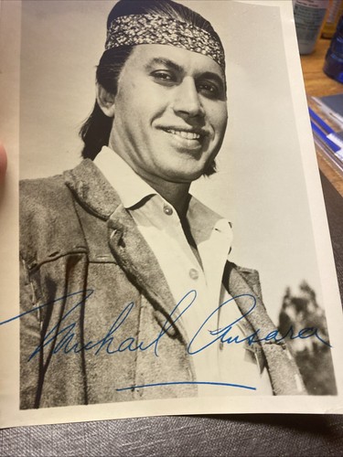 Western Actor Michael Ansara Rare Large Vintage Signed Photograph | eBay
