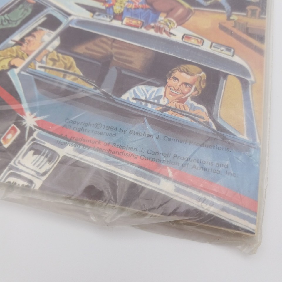 Vintage The A-Team Book & Cassette Tape Maltese Cow Sealed NOS Mr T ...