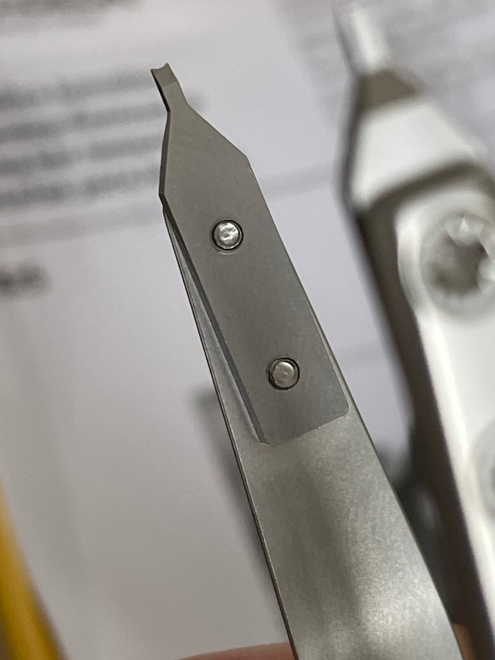 Bergeon 7825 Spring Bar Tweezers, Lug Removal Fitting Tool, Swiss Watch ...