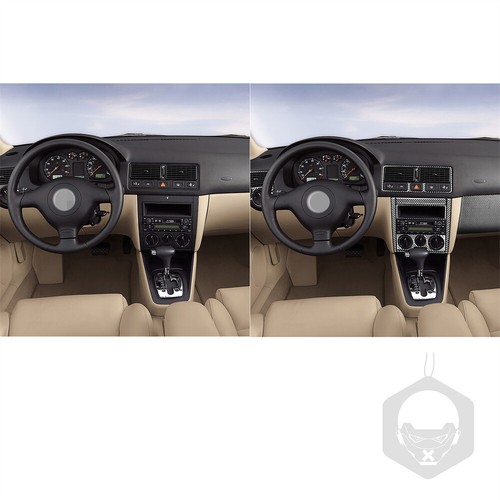 For VW Golf MK4 Jetta R32 Bora GTI 1999-04 Carbon Fiber Interior Set ...