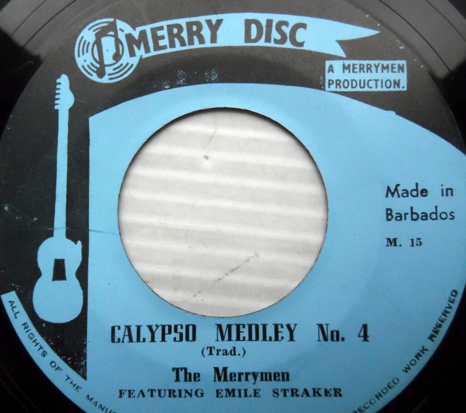 MERRYMEN 45 My pussin Calypso medley No.4 60's CALYPSO from BARBADOS ...