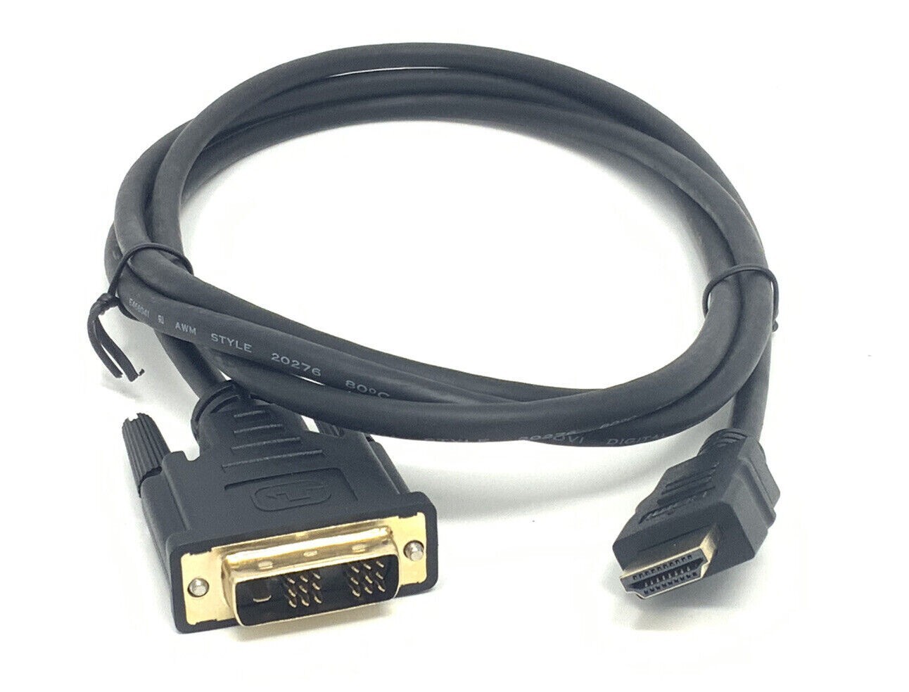 NEW LOT OF 2 6.6FT(2M) C2G LEGRAND 42516 HDMI TO DVI-D DIGITAL VIDEO ...