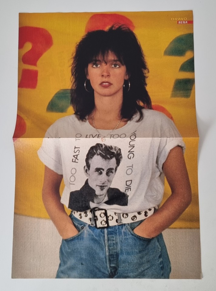 80er Bravo A3 Poster AUSWAHL = NENA / Depeche Mode / Michael Jackson ...
