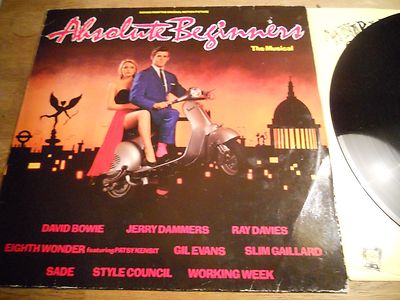 ABSOLUTE BEGINNERS THE MUSICAL VINYL LP 1986 DAVID BOWIE, SADE, STYLE ...