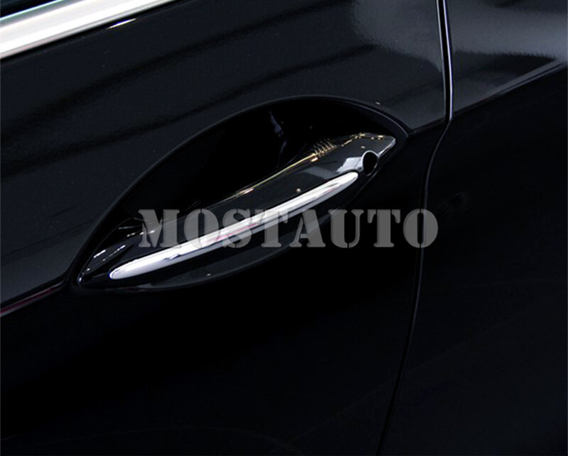 For BMW 5 Series F10 F11 Exterior Door Handle Cover Trim 4pcs 2011-2016 ...