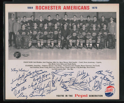 1969-70 Rochester Americans AHL Team Picture (402086) | eBay