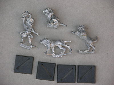 WARHAMMER DARK ELF BEASTMASTER SET #c 1990's | eBay UK