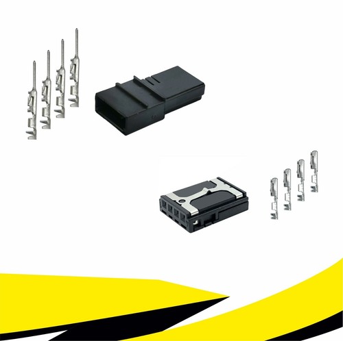 Buchse + Stecker 4-polig Reparatursatz 8E0971832 8E0972643 für VW AUDI ...