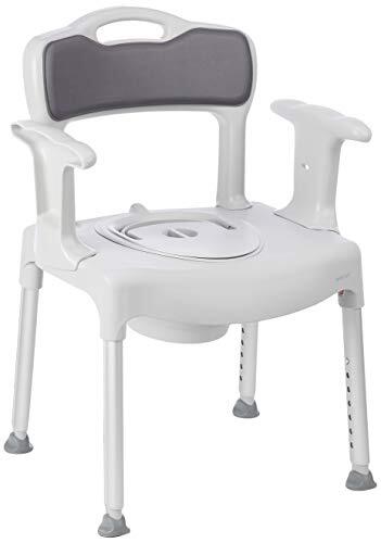 Commode, Commode Toilet Chair, Bedroom Commode, Adjustable Leg | eBay UK
