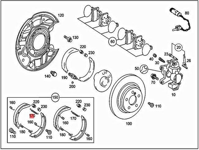 Genuine Mercedes-Benz Extension Spring 2104230092 OEM for sale online ...