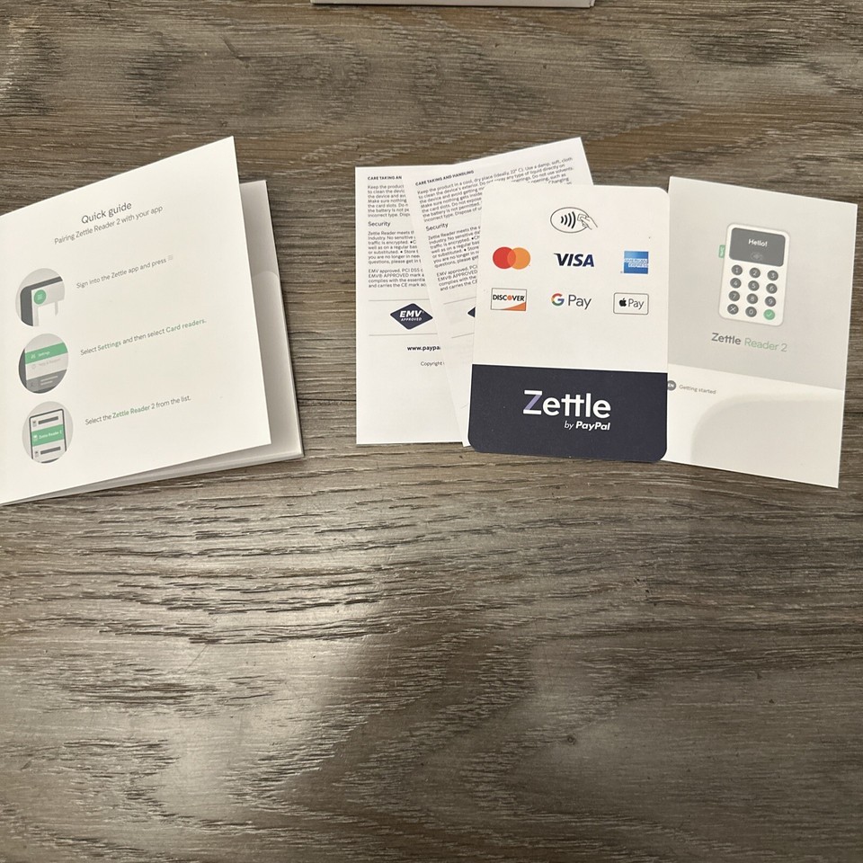 Paypal Zettle Reader 2 POS System Black | eBay