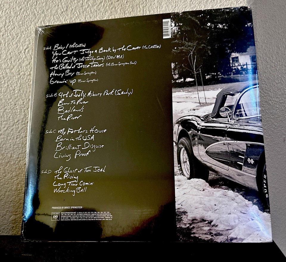 Bruce Springsteen Chapter and Verse (Vinyl) 12" Album•NEW• 889853582112 ...