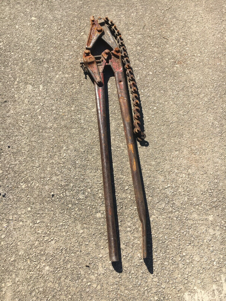 Wheeler Rex Cast Iron Pipe Chain Snap Cutter | eBay