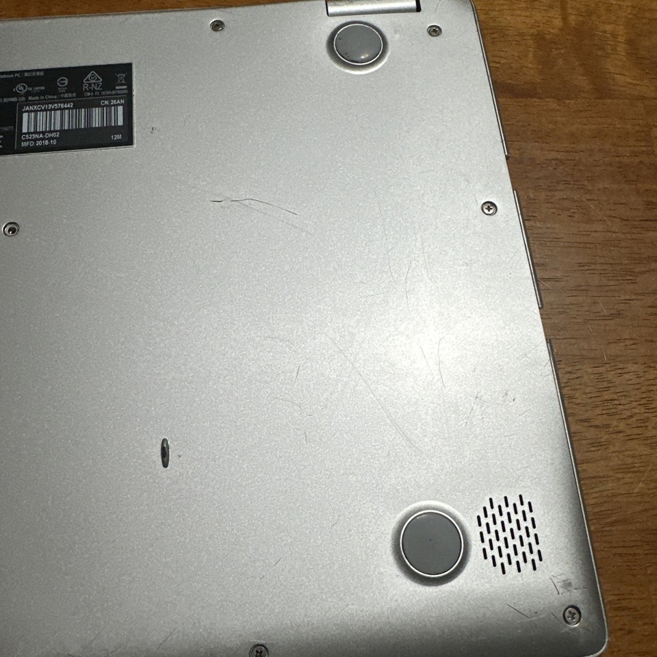 Asus Chromebook PC C423NA-BCLN5 14" Intel Model 7265D2W (Does Not Turn ...