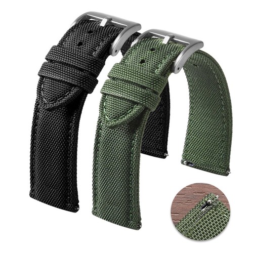 18Mm 19Mm 20Mm 21Mm 22Mm 24Mm Waterproof Sailcloth Watch Strap Two ...