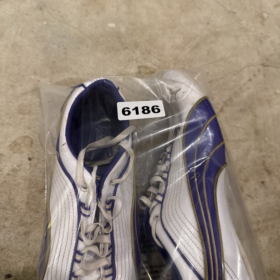 Vintage Puma Speed Cat womens racing shoes Purple White Size 8 | eBay