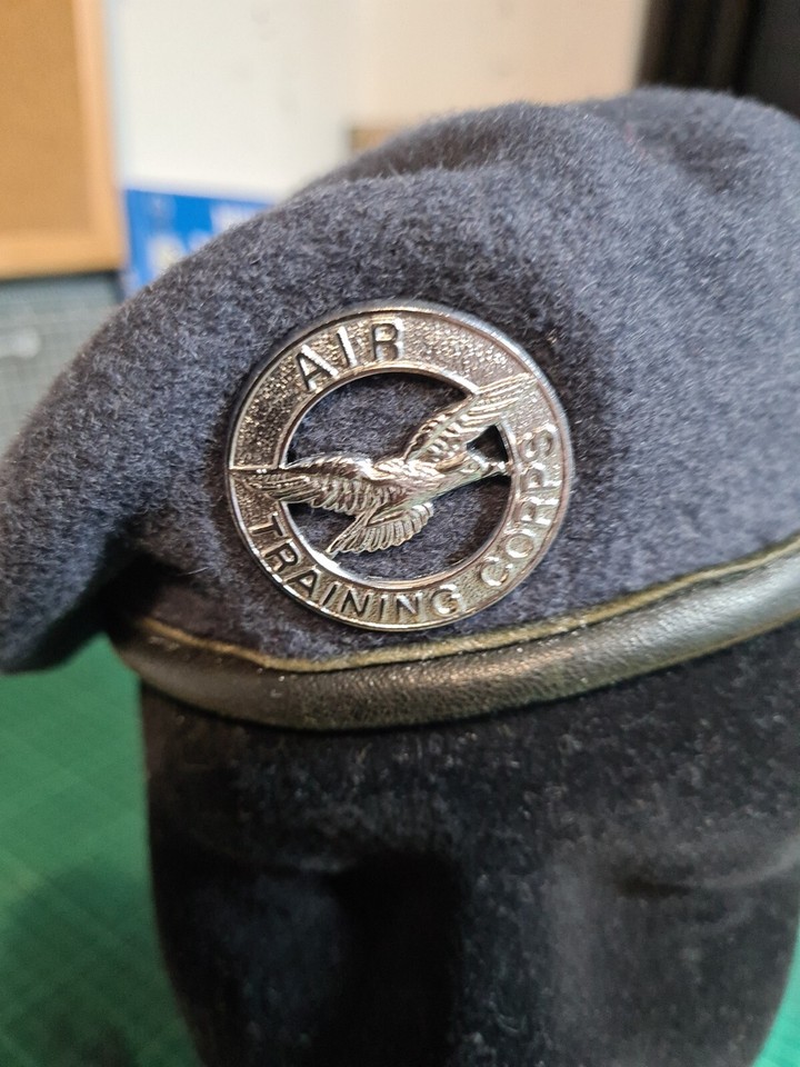 Royal air force Air Training Corps / RAF Beret with Badge Size 52 | eBay UK