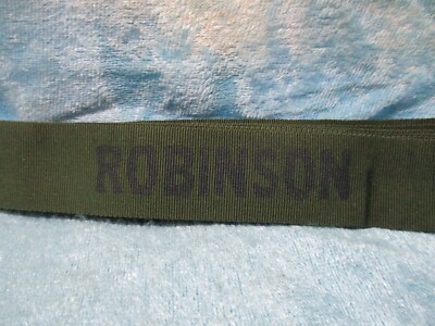 Military Patch (Robinson) | eBay