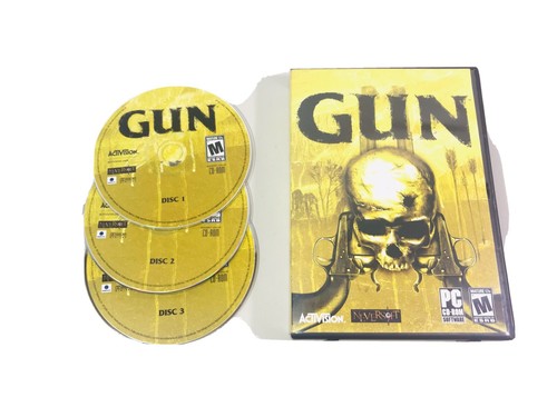 Gun Activision Neversoft Pc Game Disk 1-3 47875329713 | eBay