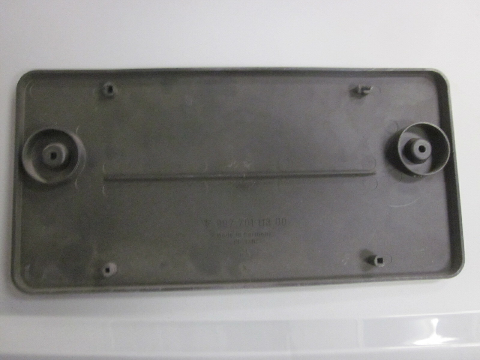 Porsche License Plate Mounting Bracket Holder 2005-2012 911 99770111300 ...
