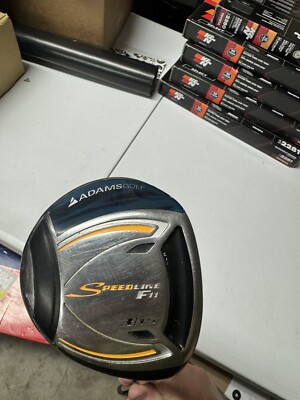 Adams Speedline F11 Stainless Steel 3 Fairway 15* Aldila Voodoo RVS7 ...