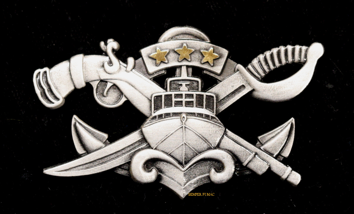 US NAVAL SPECIAL WARFARE COMBATANT CRAFT CREWMAN MASTER BADGE PIN UP ...