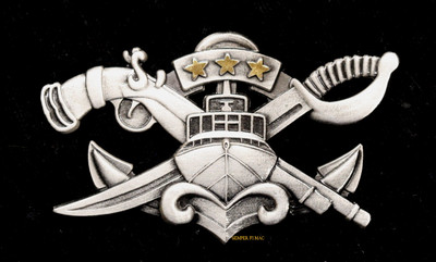 US NAVAL SPECIAL WARFARE COMBATANT CRAFT CREWMAN MASTER BADGE PIN UP ...