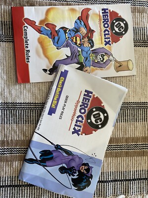 DC Comics Heroclix Hypertime Complete Rules & Quick Play Rules Guide ...
