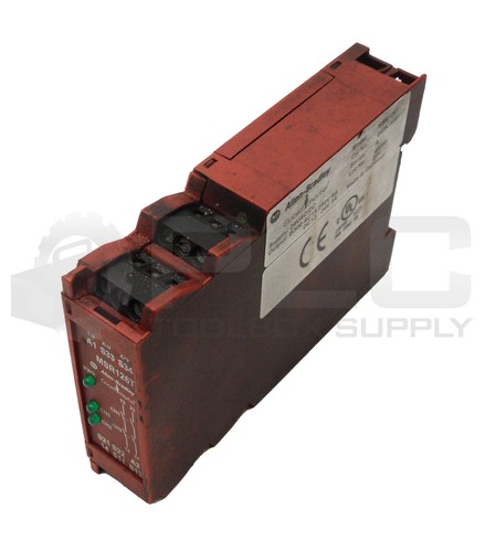 ALLEN BRADLEY 440R-N23117 SER A GUARD MASTER SAFETY RELAY 24VAC/DC ...