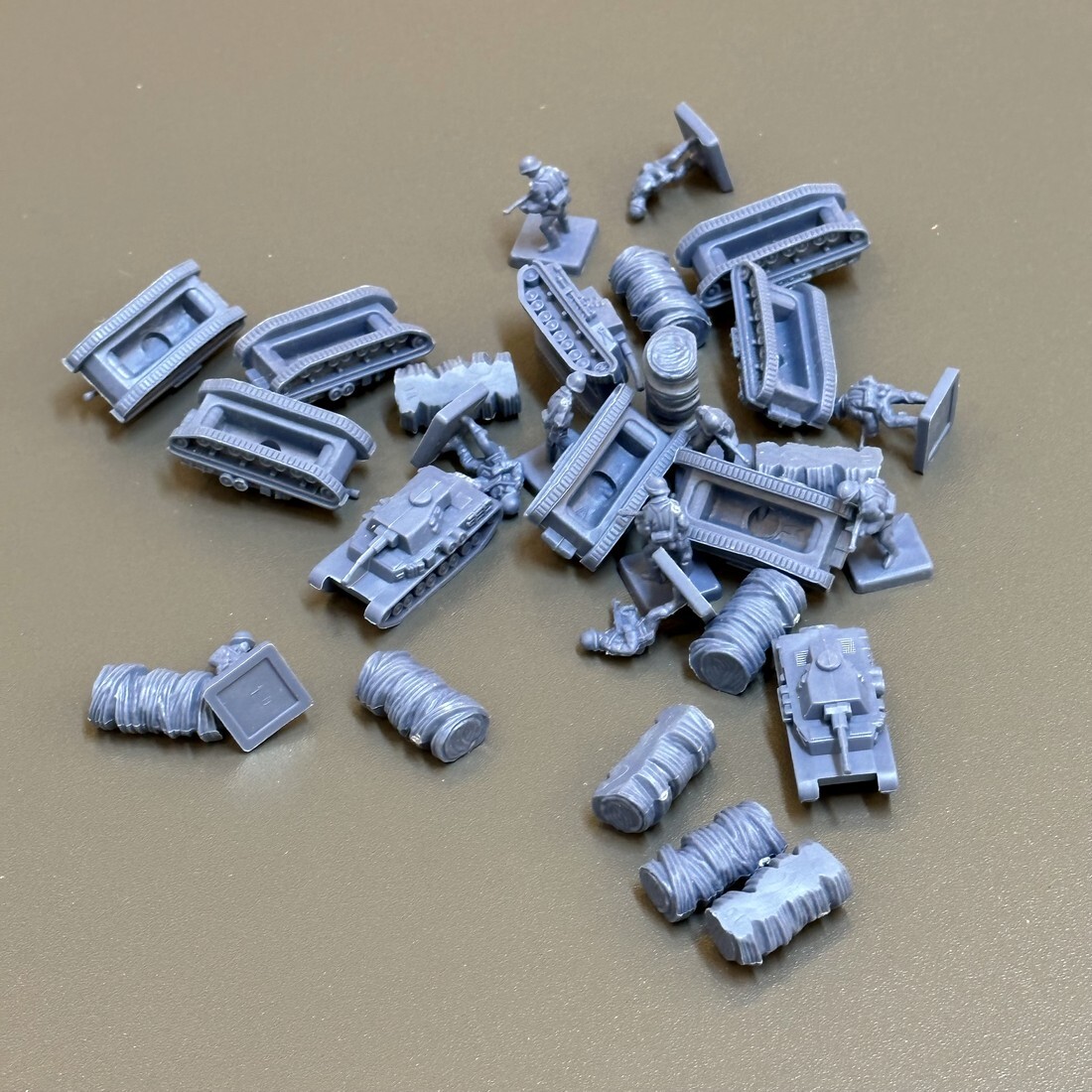 30x Memoir '44 Breakthrough Germany Tank Traps Soldier Military Board ...