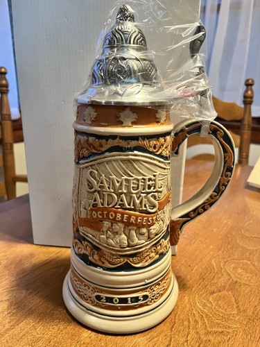 Samuel Adams 2015 Octoberfest Collectible Beer Stein Limited Edition | eBay