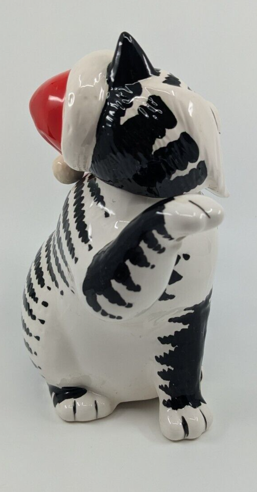 Vintage Sigma Taste Setter Kliban Cat Santa Teapot Christmas | eBay