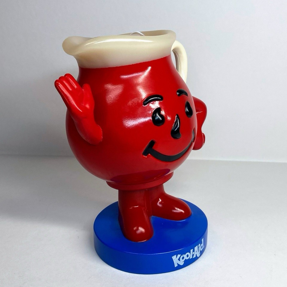 Funko Wacky Wobbler Kool Aid Man Vinyl Kool-Aid Bobblehead White Handle ...