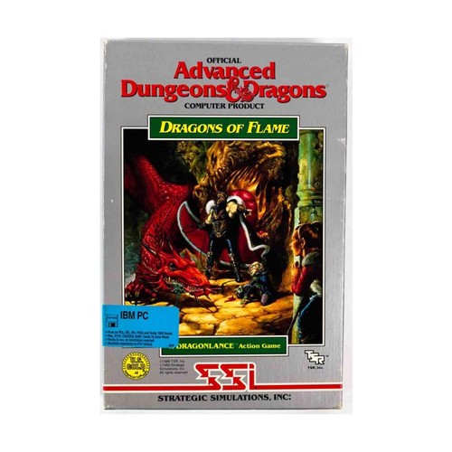 D&D Computer Game Dragons of Flame (PC 3.5") VG+/NM 16685141280| eBay