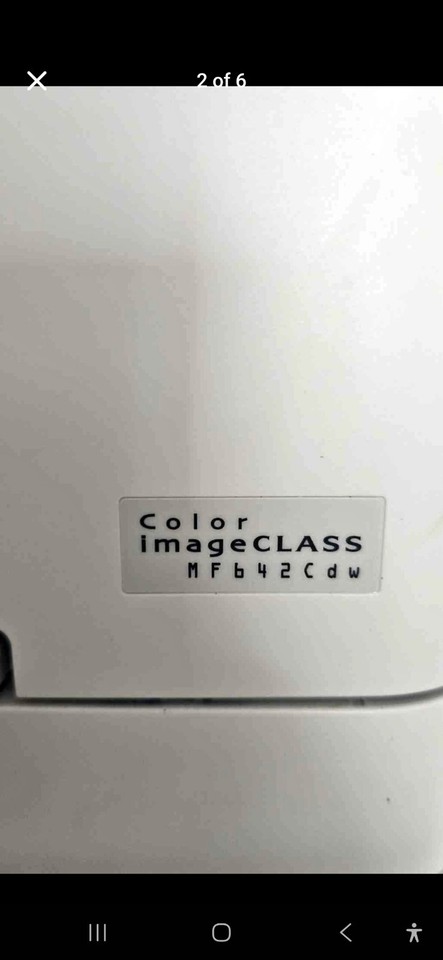 Canon Color imageCLASS MF642Cdw Wireless All-in-One Laser Printer White ...